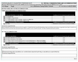Assignment 5 draft iep | PPTX