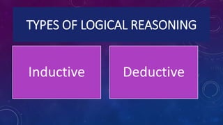 Deductive reasoning | PPTX