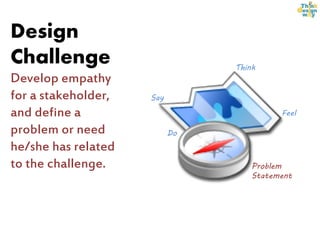 Design Thinking Action Lab: Empathy Map and Problem Statement | PDF