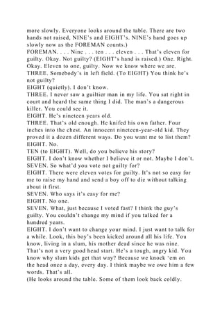 Assignment 6.1 - Twelve Angry MenRevisit the video of Twelve Ang.docx