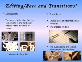 Assignment 6 opening sequence analysis | PPT