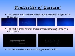Assignment 6 opening sequence analysis | PPT