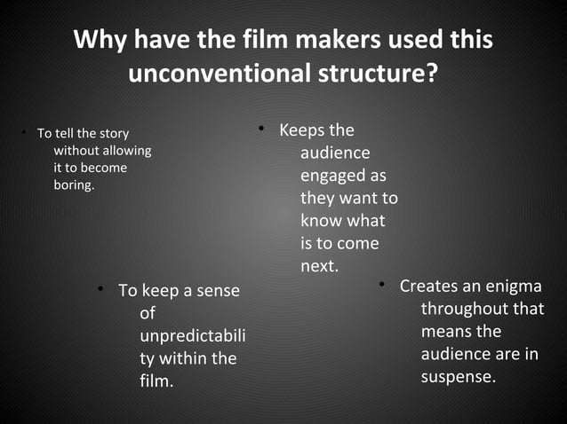 Assignment 6 simple film narrative structure analysis | PPT