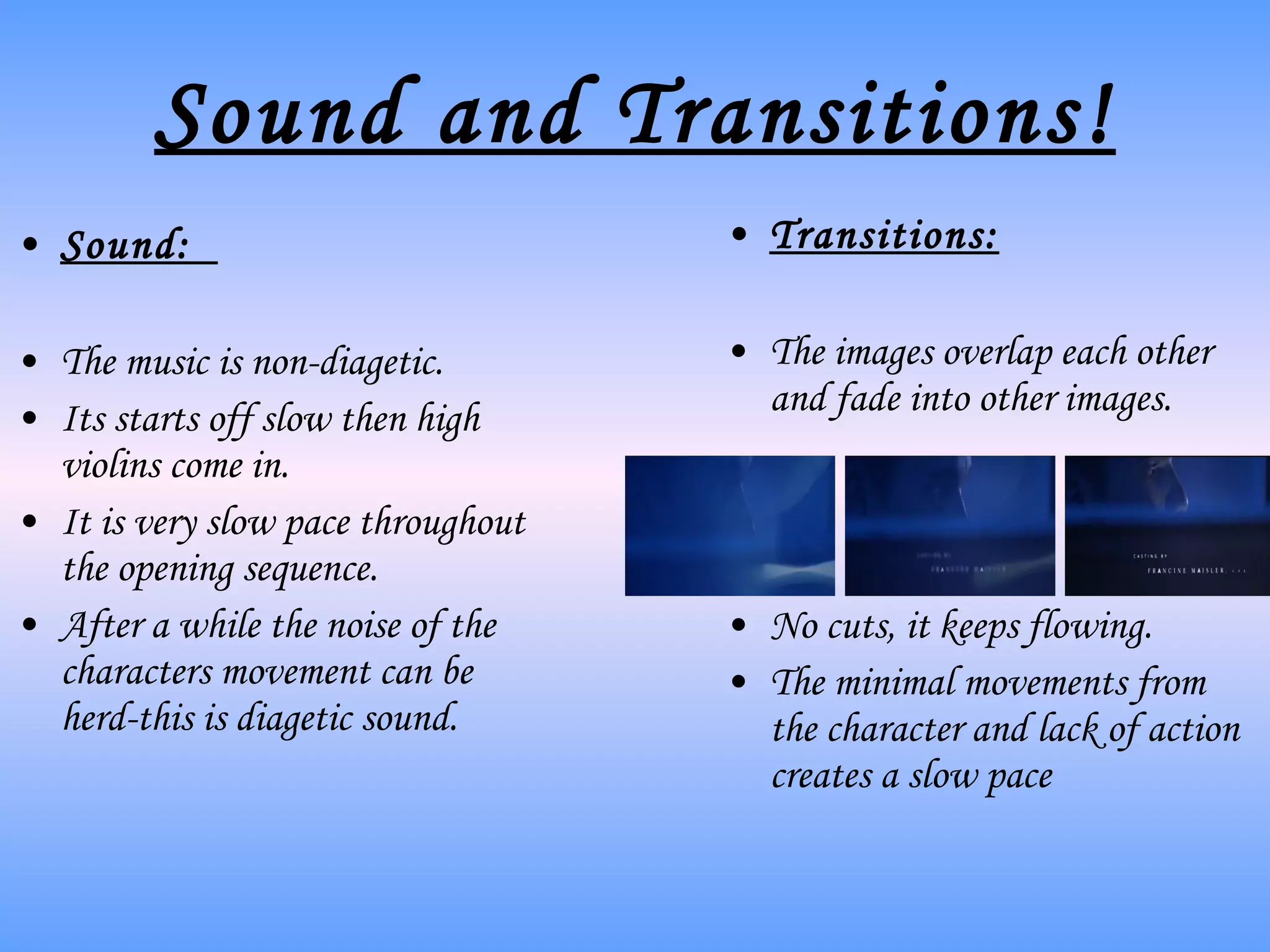 Assignment 6 – opening sequence analysis | PPT
