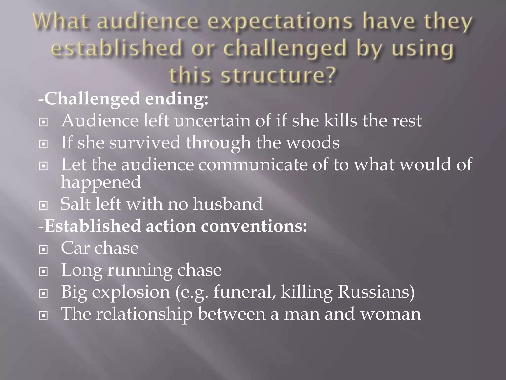 Assignment 6:Simple film narrative structure analysis | PPTX | Drama ...
