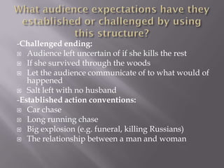 Assignment 6:Simple film narrative structure analysis | PPTX | Drama ...