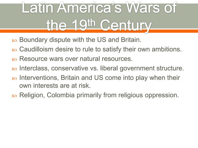 Modern Latin America | PPT