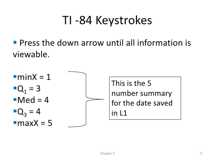 5 Number Summary Stats 146 5 Number Summary Stats 146