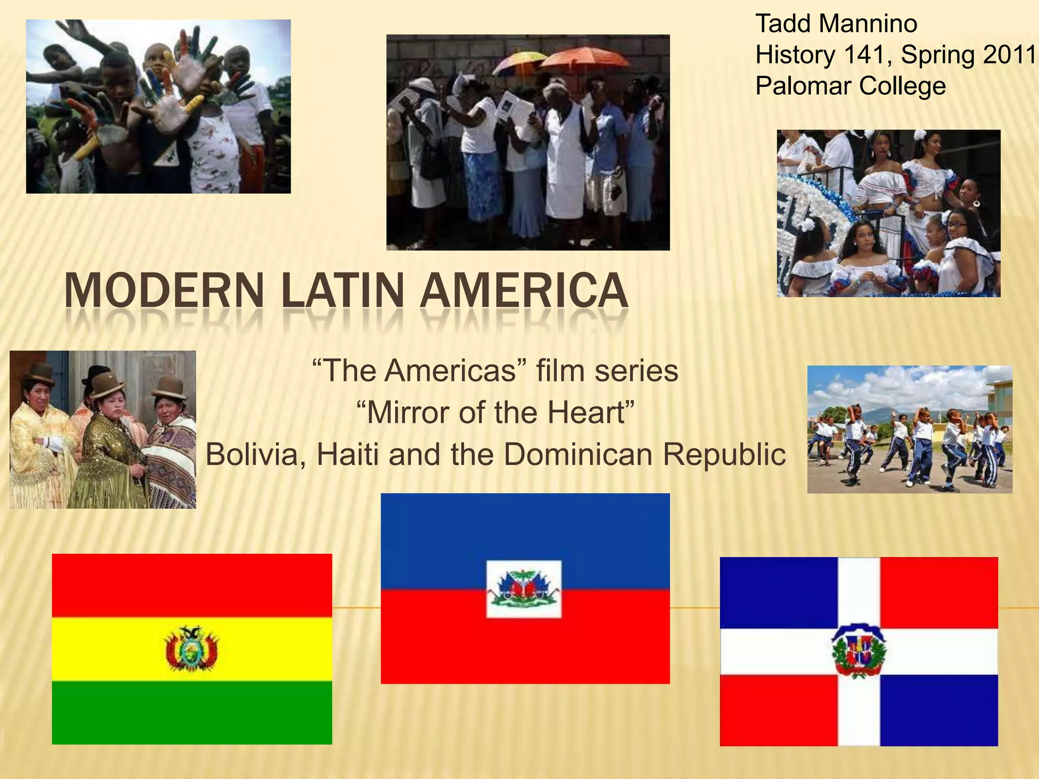 Assignment 7 - Modern Latin America | PPTX