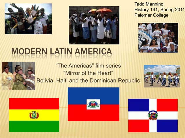 Assignment 7 - Modern Latin America | PPTX