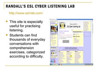 20 useful resources in the EFL classroom | PPT