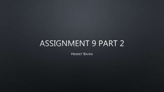 Assignment 9: Types of Music Videos | PPT