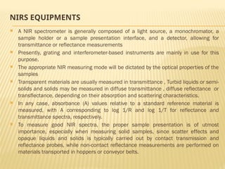 Spectroscopic methods of feed analysis: Near Infrared Reflectance ...