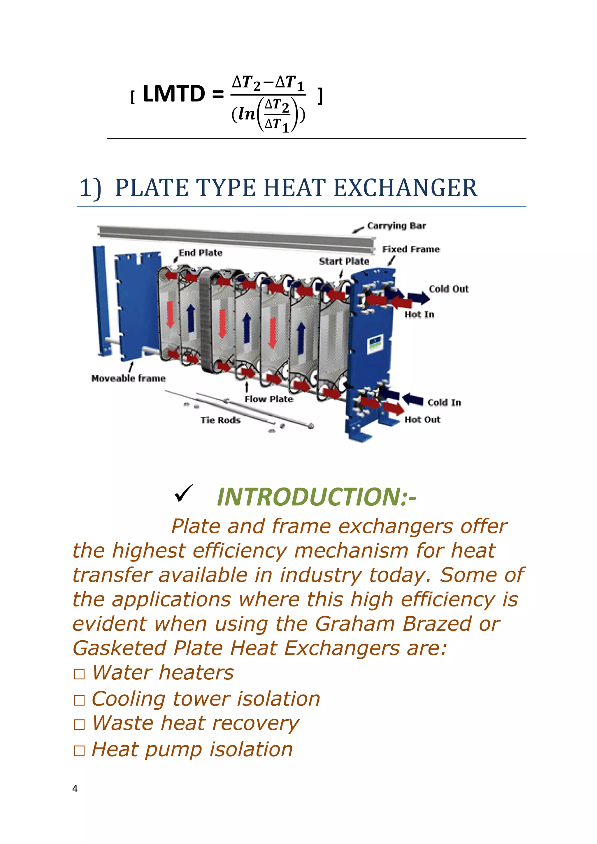 Type of heat exchanger | PDF