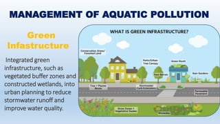 Pollution in aquatic aquatic ecosystem -problems,planning and ...