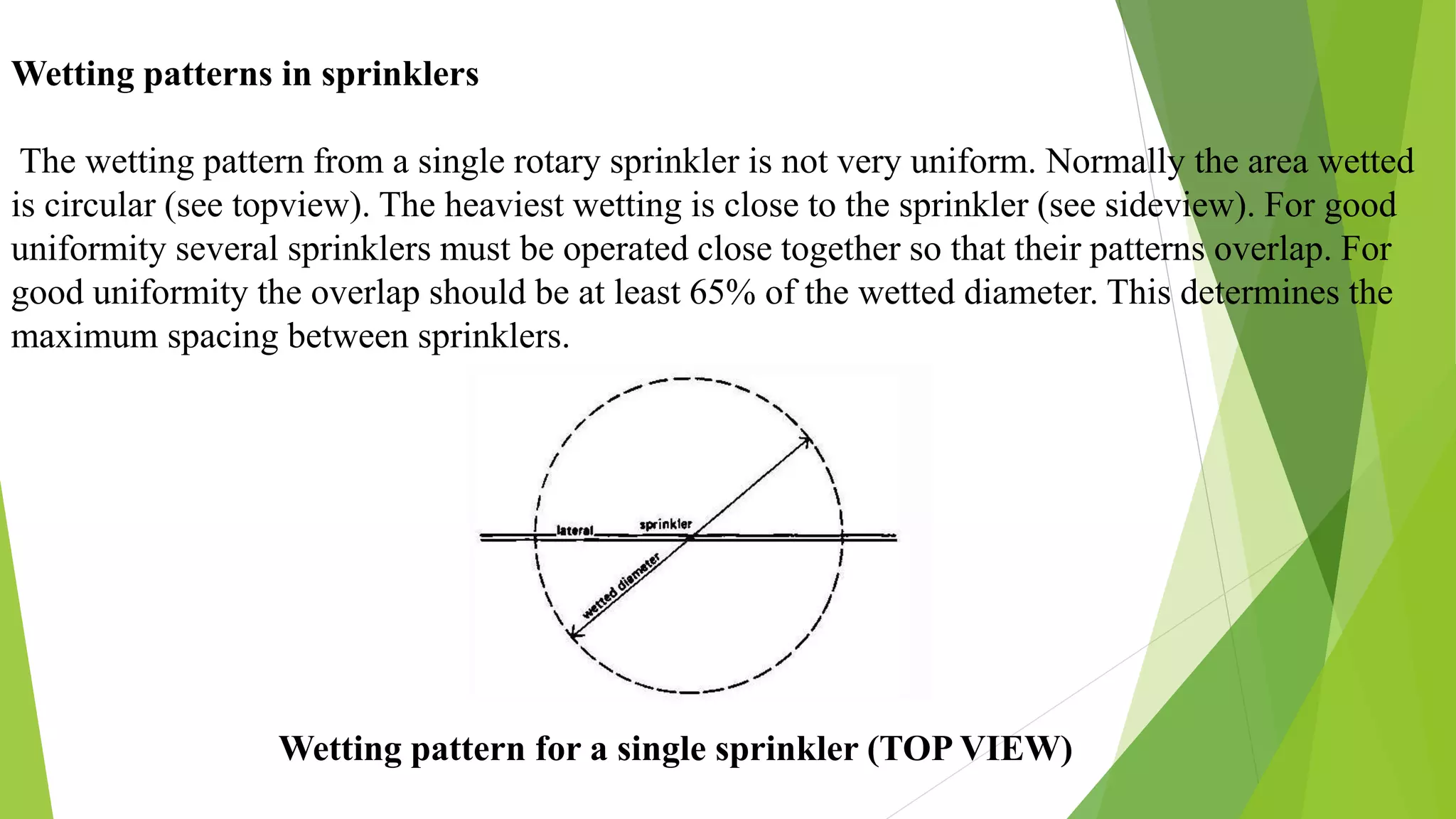 Sprinkler Irrigation System | PPTX