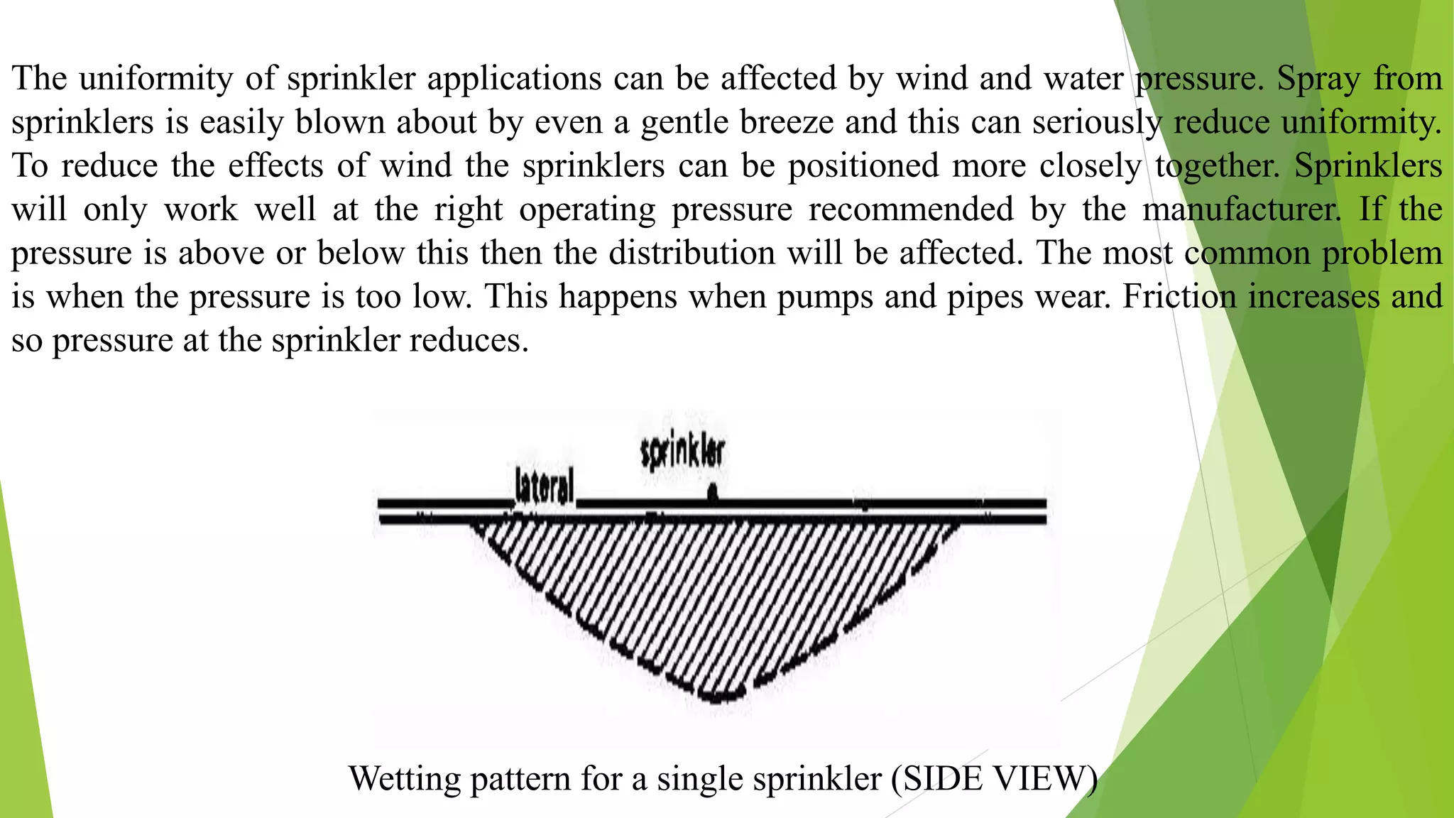 Sprinkler Irrigation System | PPTX