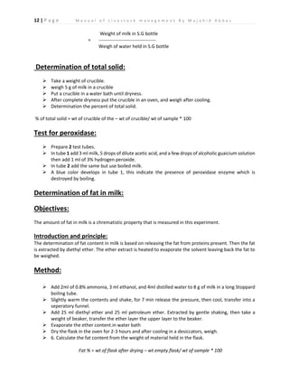 castration , hoof trimming ,milking technique of animal mannual | PDF