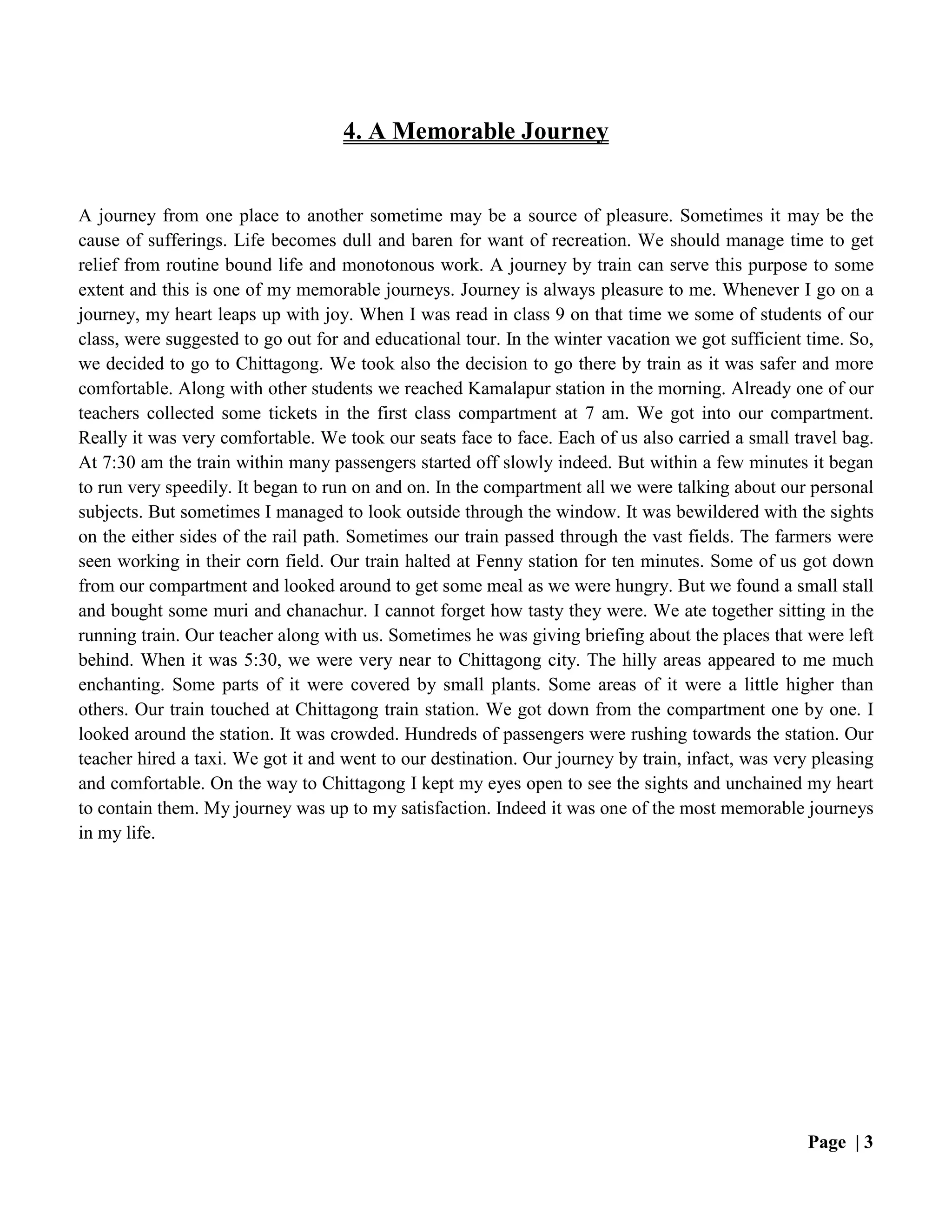 Basic Composition (Narrative Paragraphs) | PDF