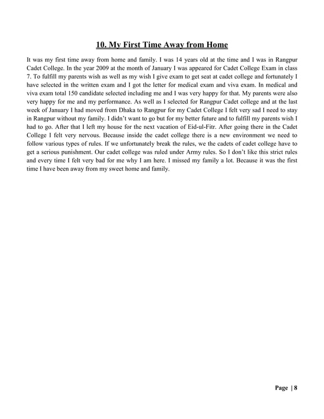 Basic Composition (Narrative Paragraphs) | PDF