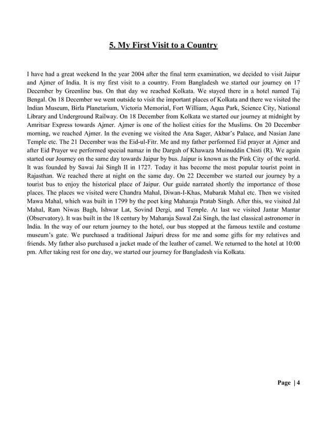 Basic Composition (Narrative Paragraphs) | PDF