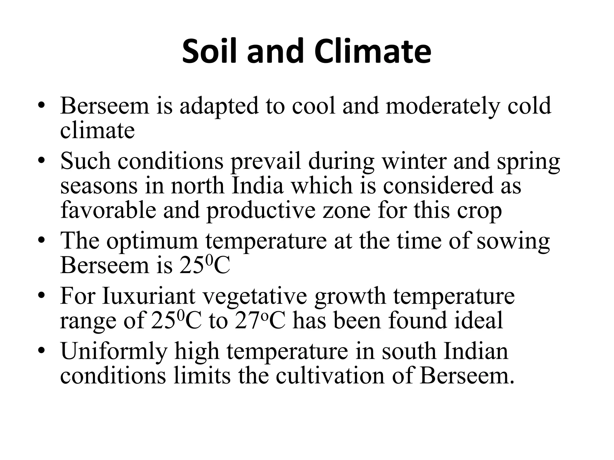 Berseem: Fodder Crop | PPTX