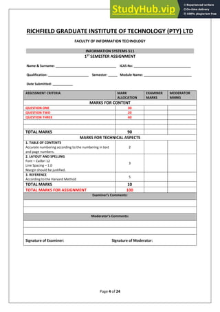 ASSIGNMENT BOOKLET 2019 1ST YEAR (BSc) | PDF