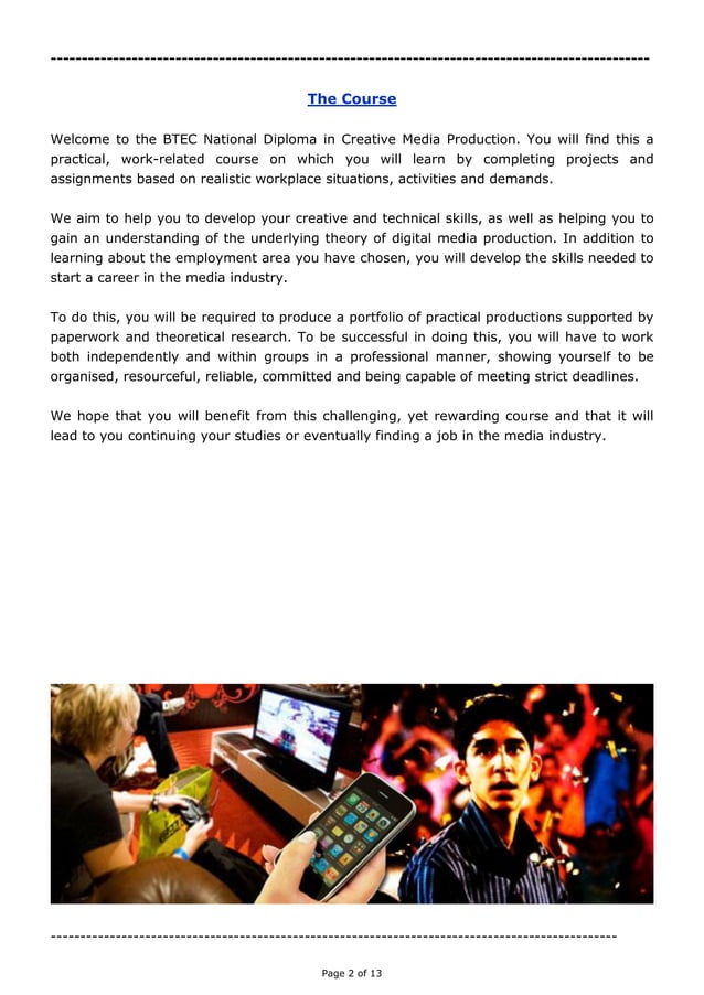 Units 25, 26 Assignment Brief | PDF | Education