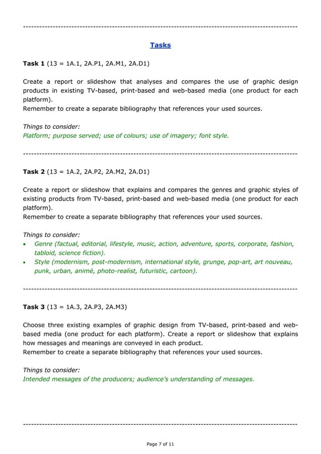 Unit 13 Assignment Brief | PDF