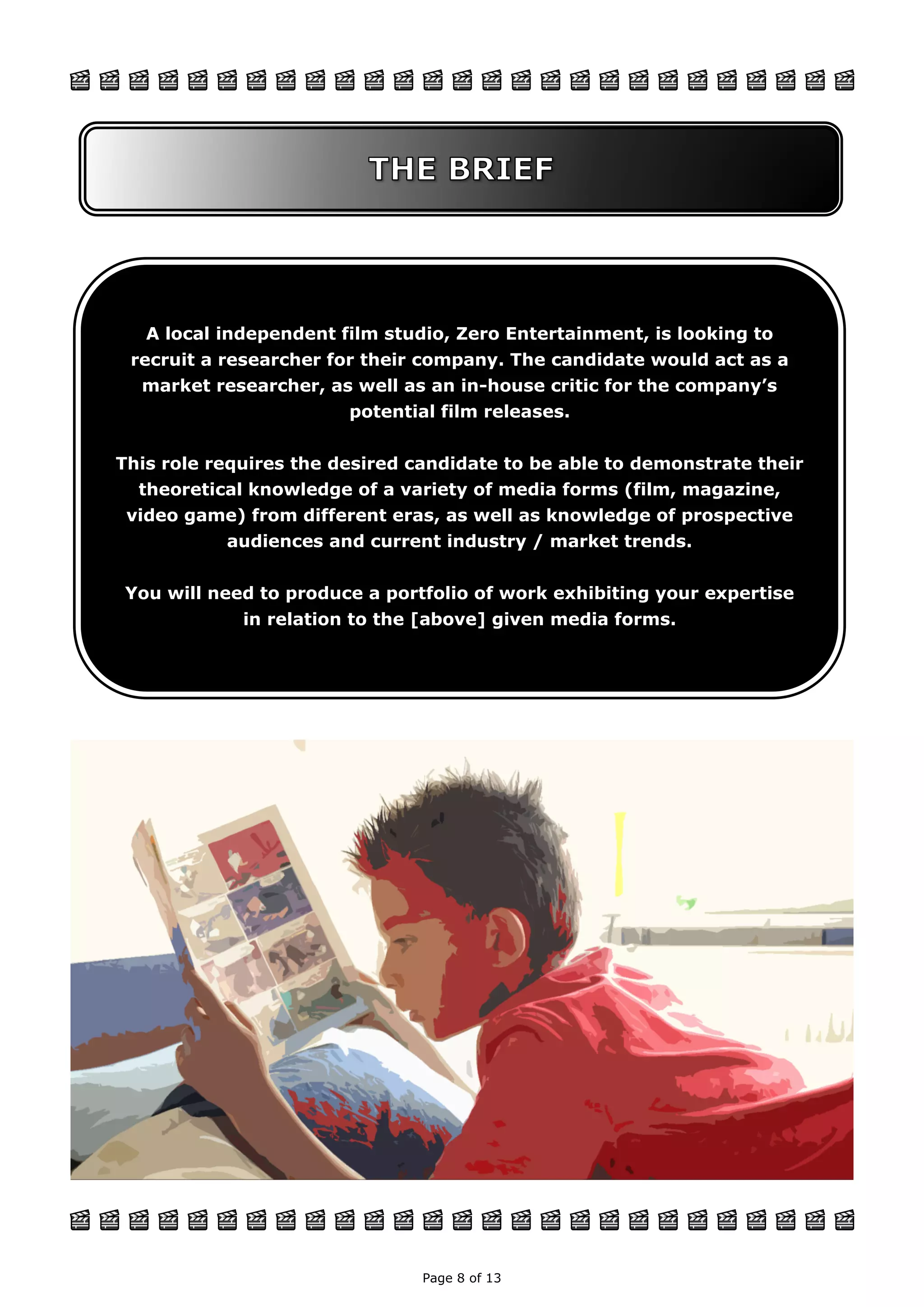 Assignment Brief (Component One) | PDF | Genres