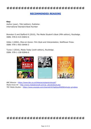 Assignment Brief (Component One) | PDF