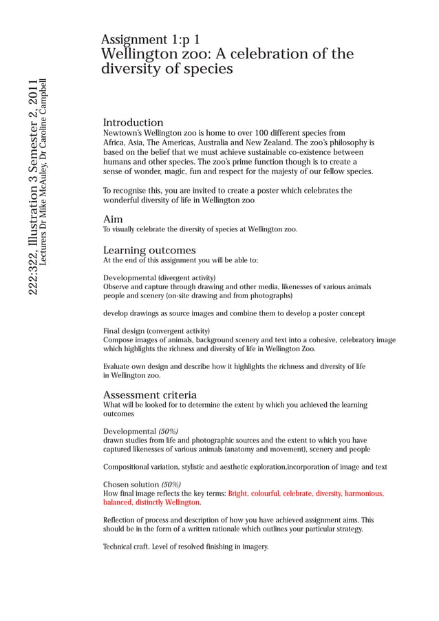 Assignment brief examples | PDF