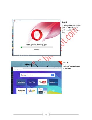 my Assignment, on browsers | computer | PDF