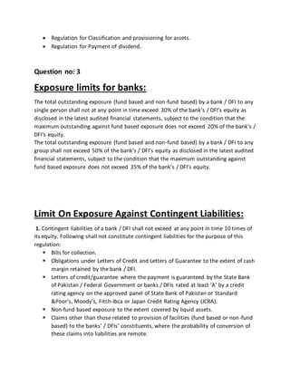 This assignment is related for a bank (SBP) | DOCX