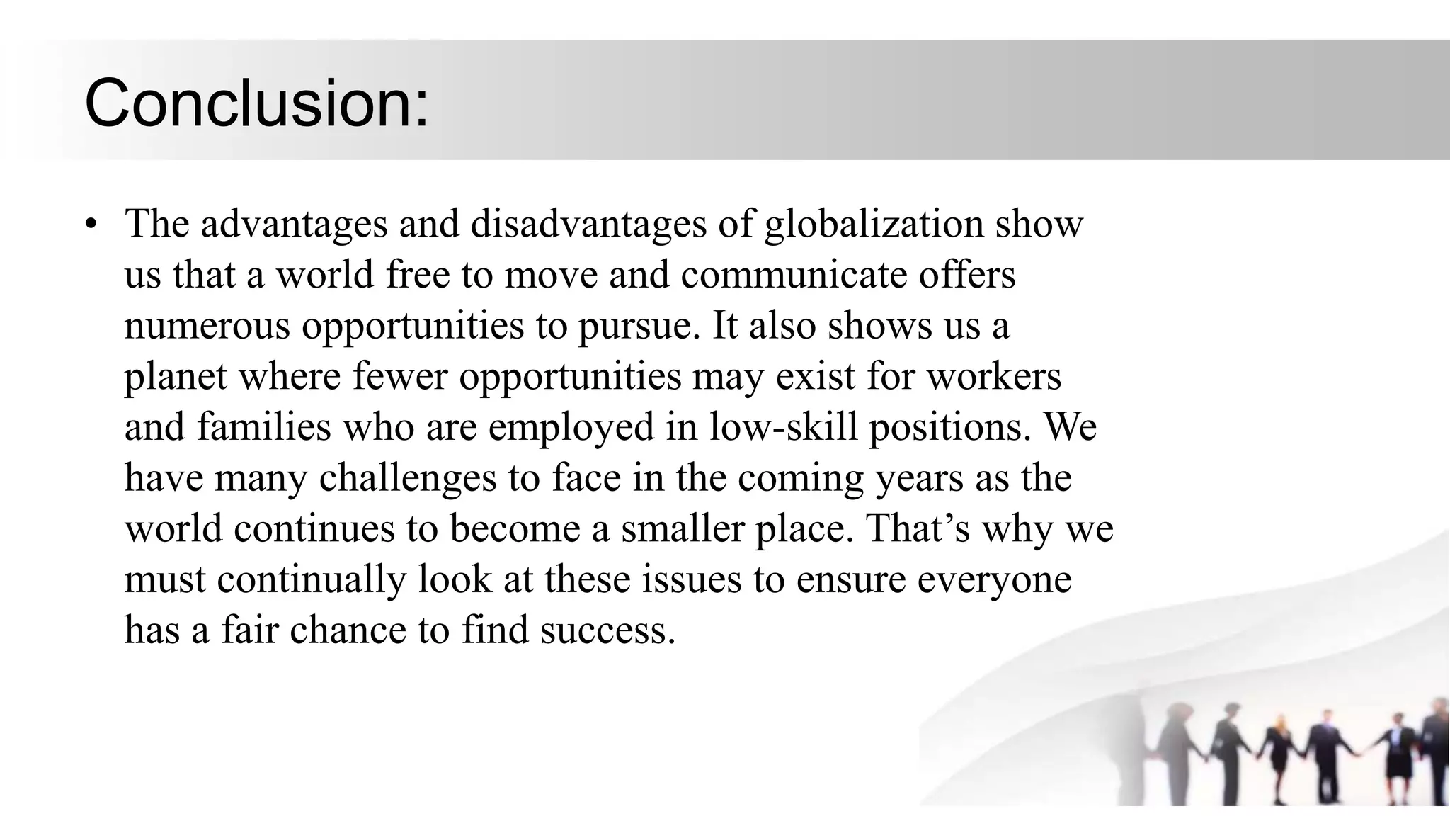 challenges of globalization | PPTX