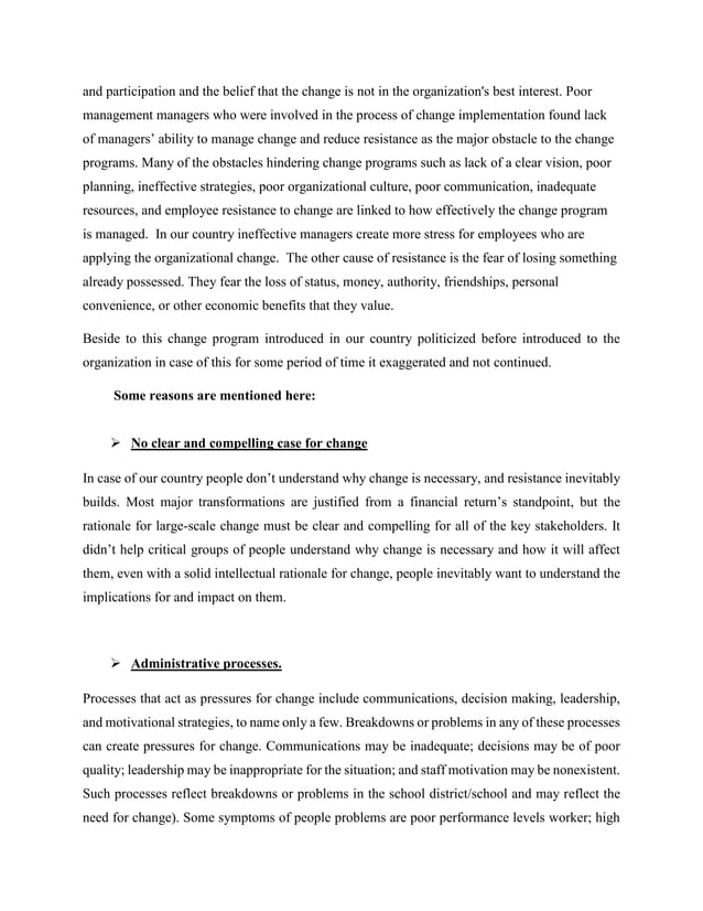 assignment change management assignment.docx | Career Advice | Careers