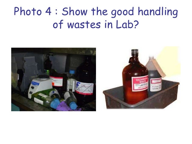 Laboratory waste management in medical/health university