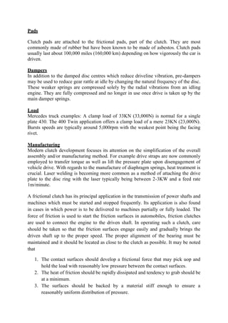 Assignment on 'Clutch' | DOCX