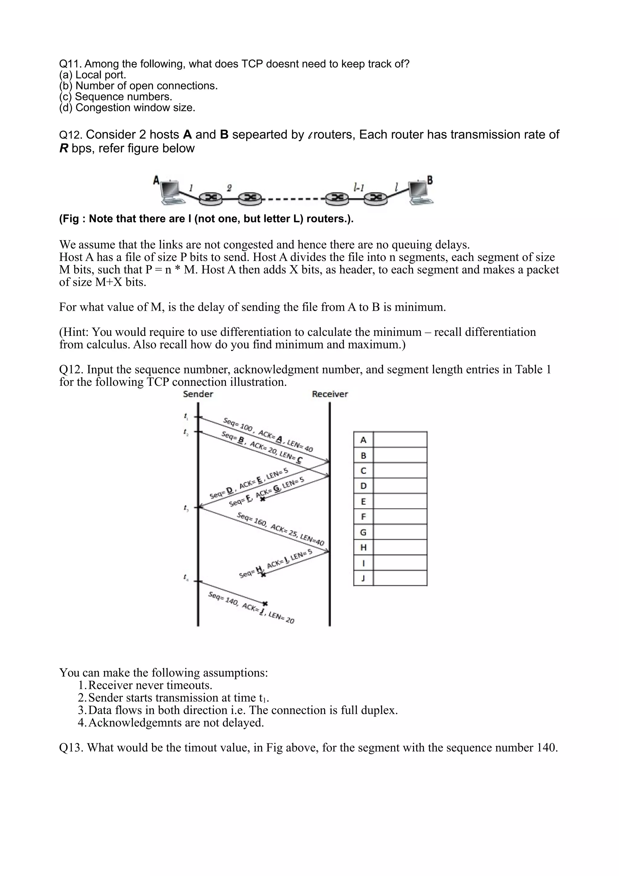 Assignment cn tl | PDF | Computer Networking | Computing