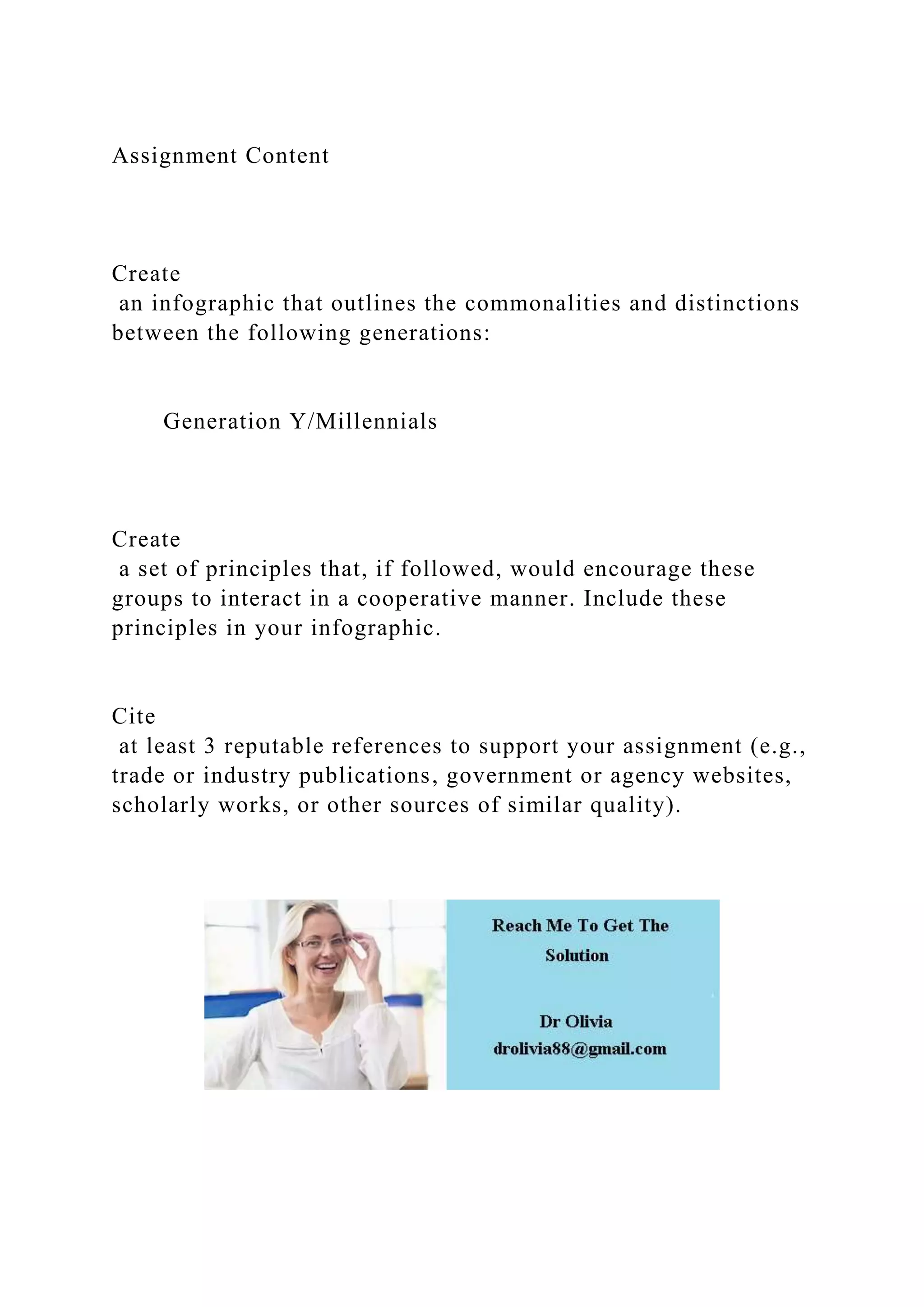 Assignment ContentCreate an infographic that outlines the .docx