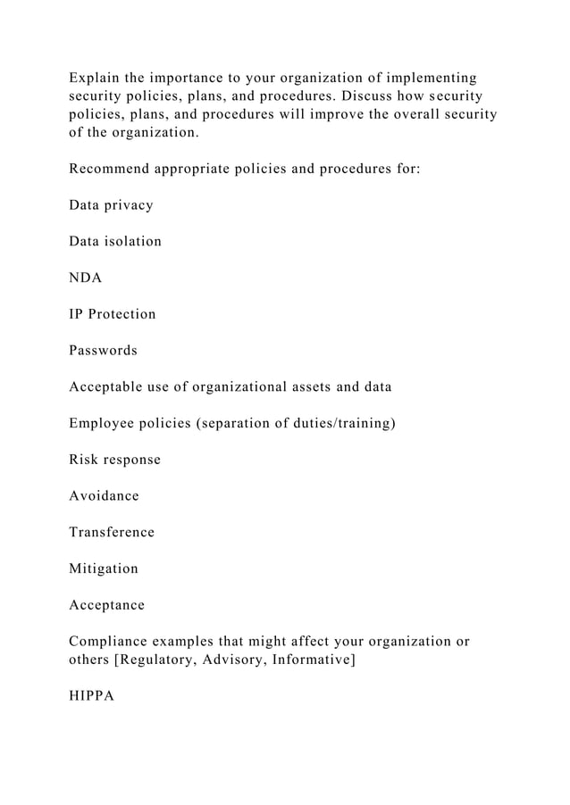 Assignment ContentCyber Security Engineers are responsible.docx
