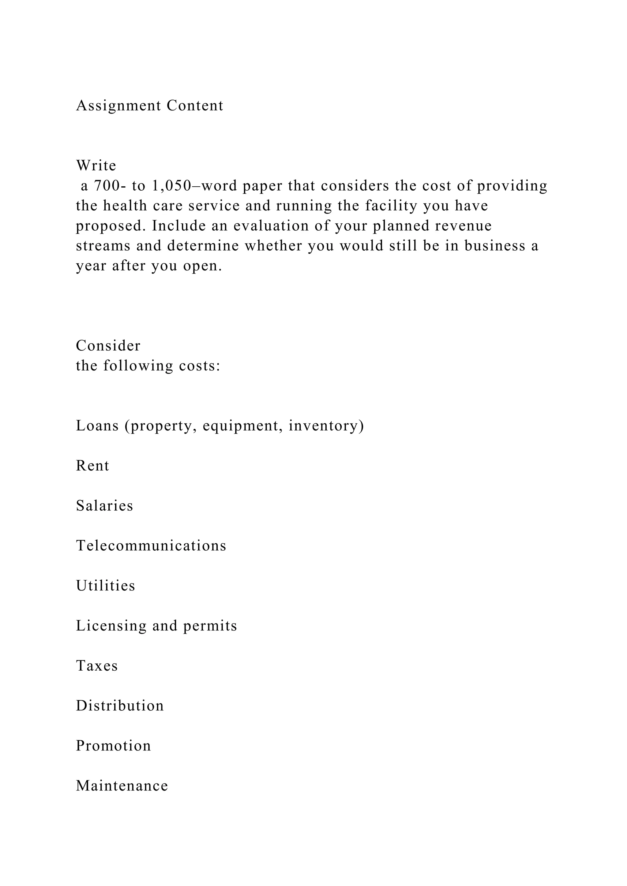 Assignment ContentWrite a 700- to 1,050–word paper that cons.docx