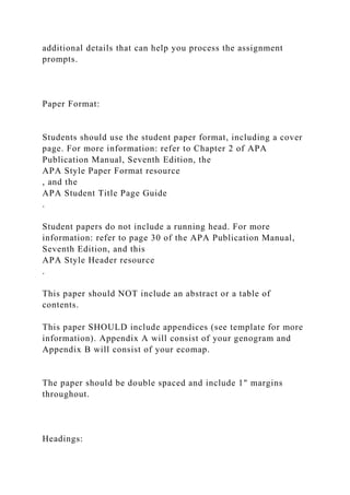 Assignment ContextYour first assignment in this class ask.docx