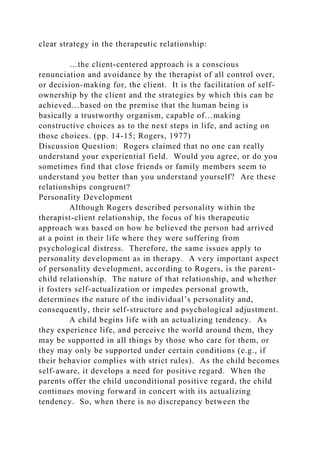 ASSIGNMENTContrast the Humanistic and Existential perspectives a.docx