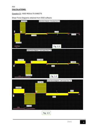 Assignment course work Bridge design | PDF | Chemistry | Science