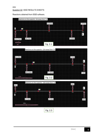 Assignment course work Bridge design | PDF | Chemistry | Science