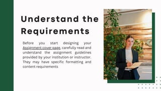 Assignment cover page | PPT