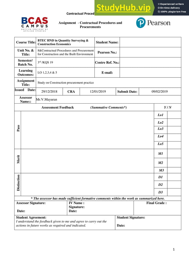 Assignment CPP QS 19 Ivied | PDF