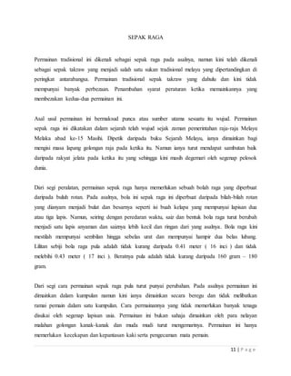 CTU555: Permainan Tradisional | PDF