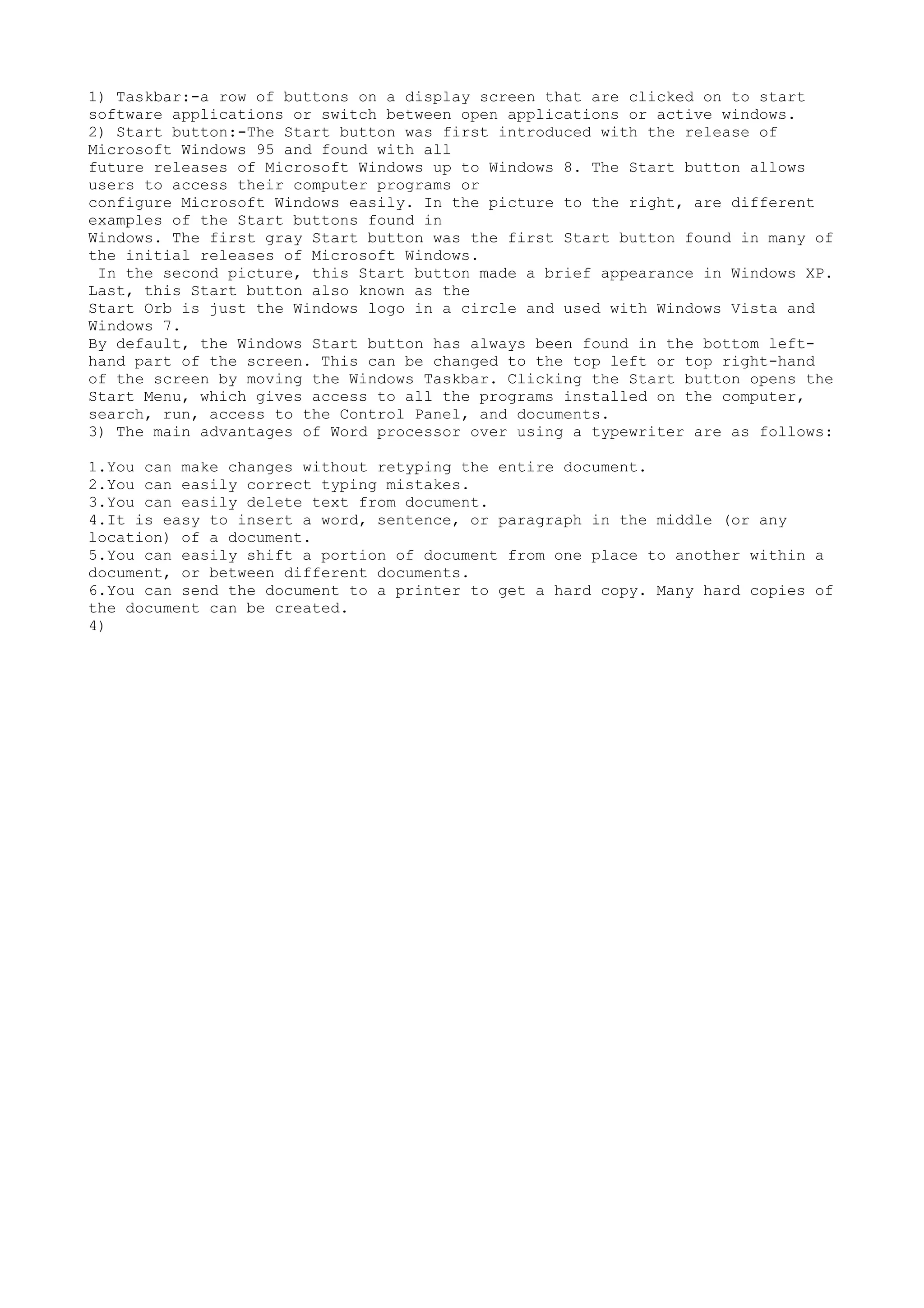 Assignment dcap101 2 | TXT | Operating Systems | Computer Software and Applications